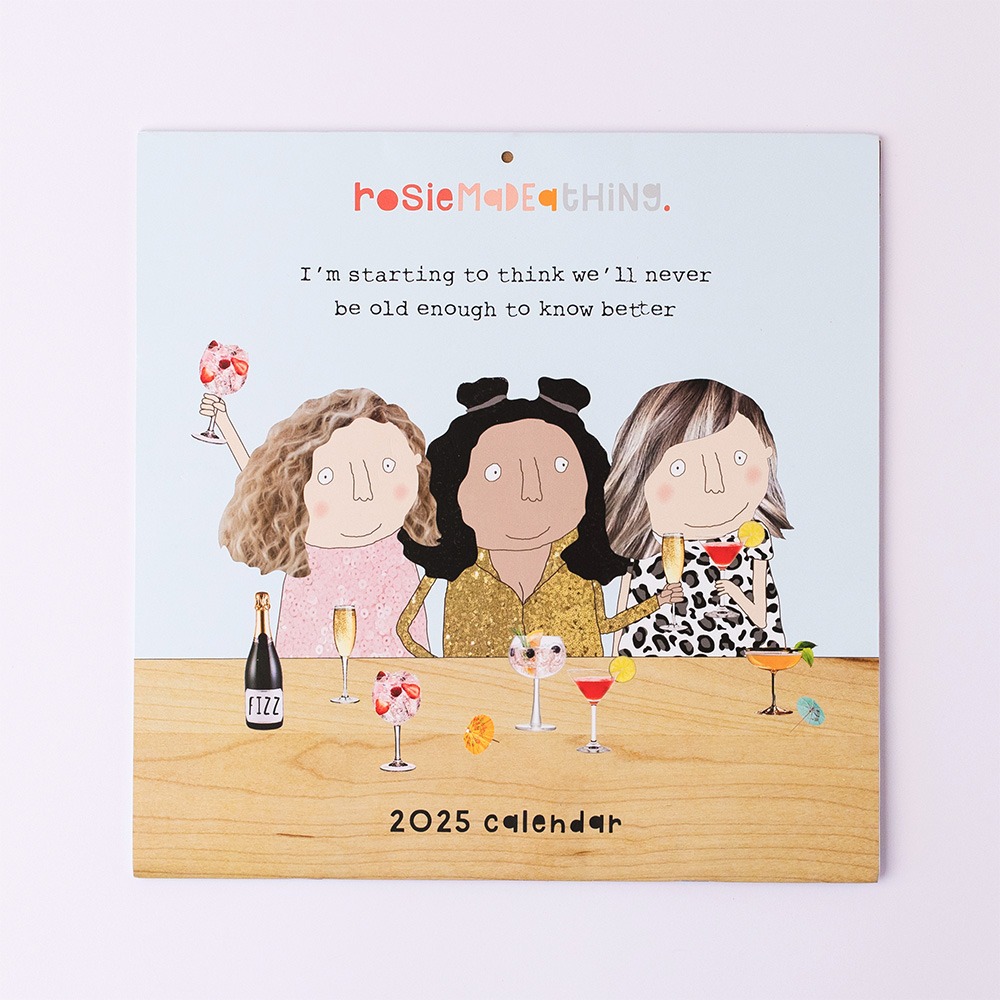 Funny Calendars & Diaries 2025 | Rosie Made A Thing