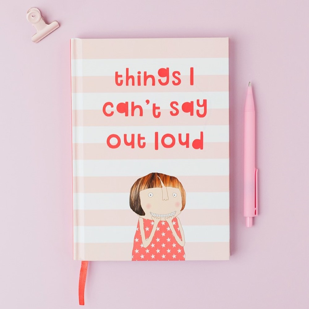 Lined Notebook | Out Loud Notebook | Rosie Made A Thing