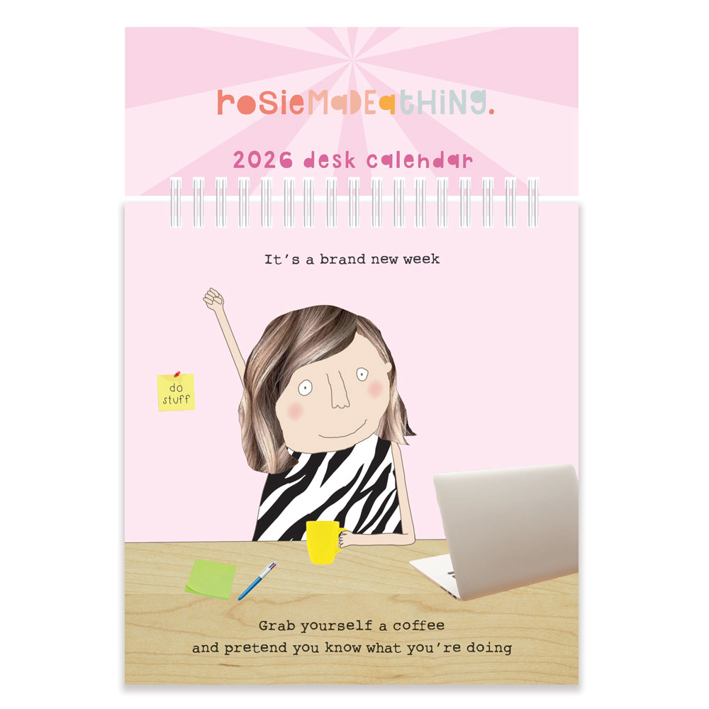 Funny Calendars & Diaries 2026 | Rosie Made A Thing