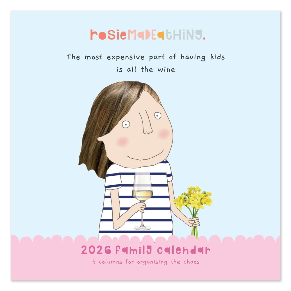 Family Calendar 2026 - Rosie Made A Thing