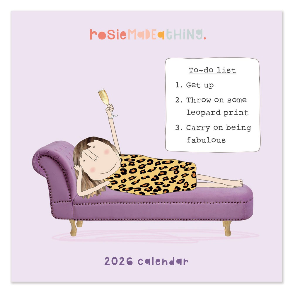 Funny Calendars & Diaries 2026 | Rosie Made A Thing