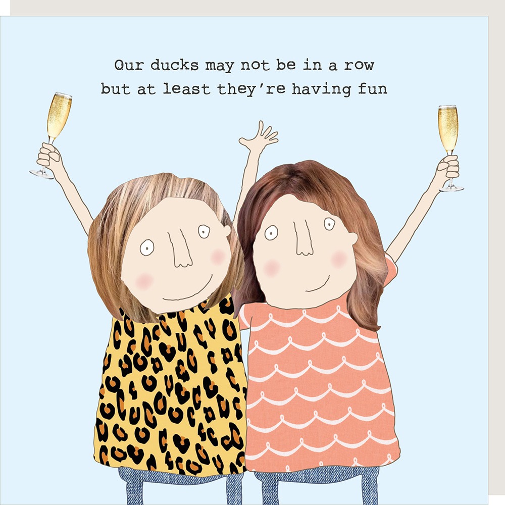Ducks Birthday Card - Rosie Made A Thing