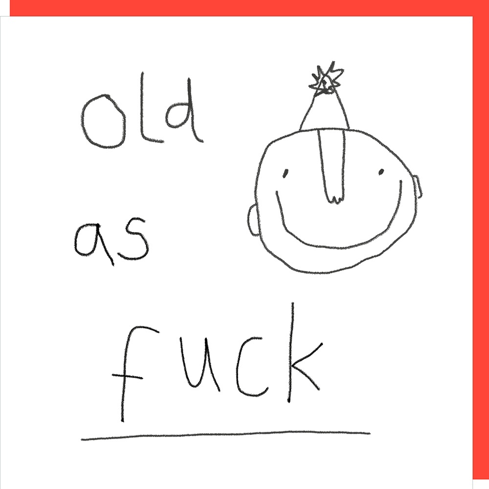 Funny Birthday Card for a friend | Rosie Made A Thing